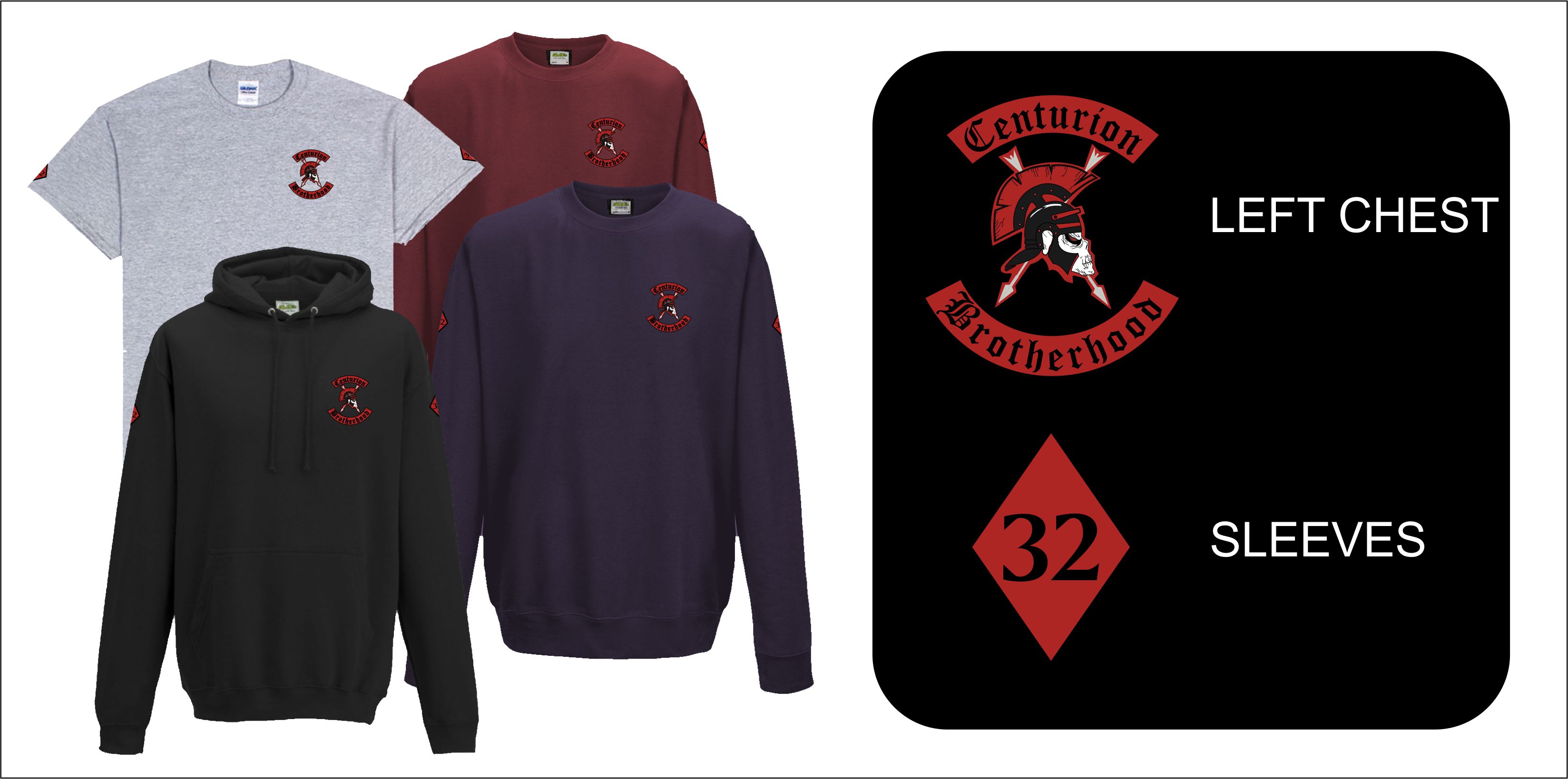 Redline Centurion Brotherhood Merchandise