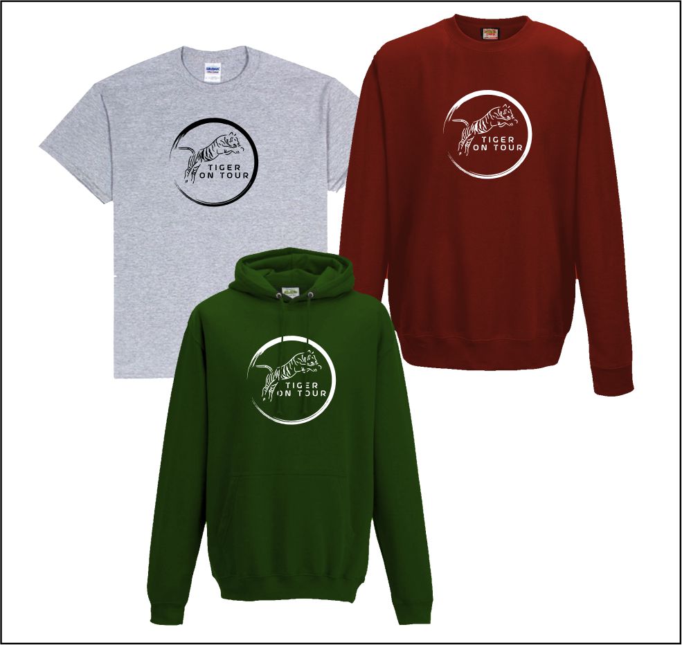 Redline Tiger on Tour Merchandise